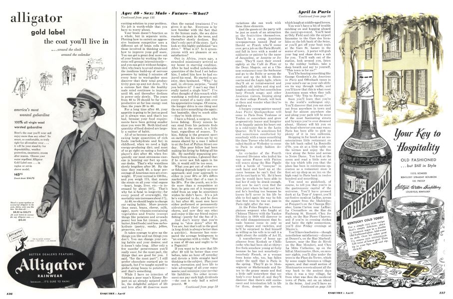 The Alligator Company | Esquire | APRIL, 1951