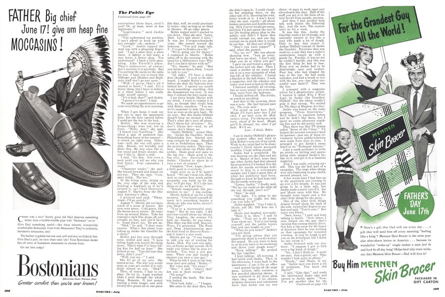 Bostonian Shoes | Esquire | JULY, 1951