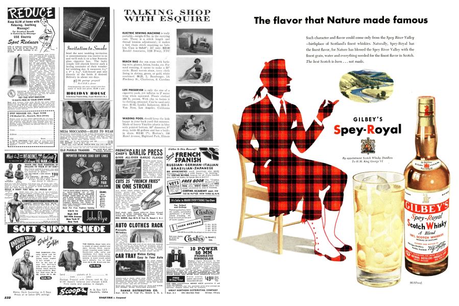 Advertisements | Esquire | AUGUST, 1951