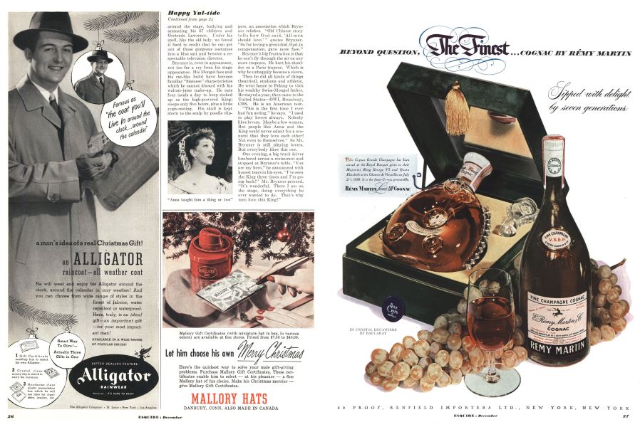 The Alligator Company | Esquire | DECEMBER, 1951