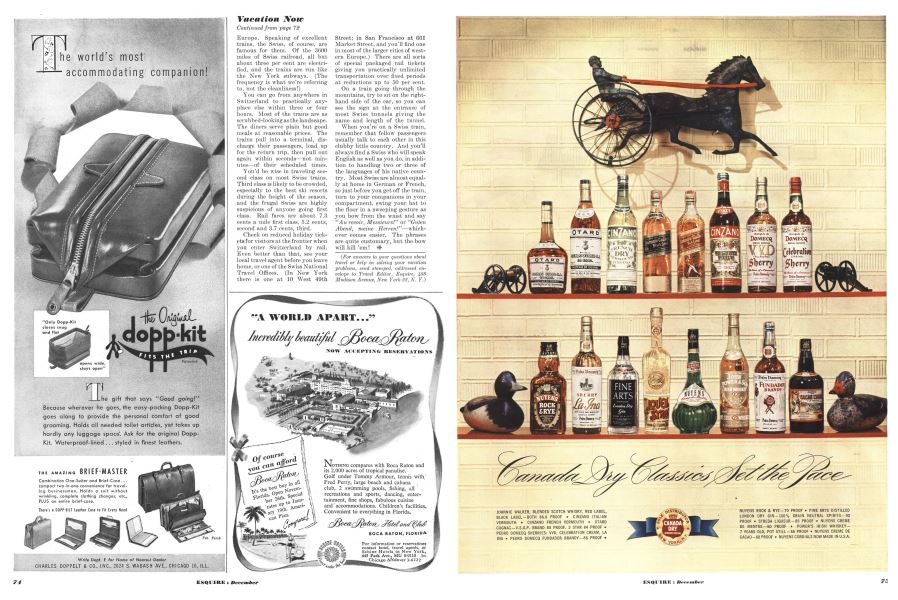 Charles Doppelt & Co., Inc. | Esquire | DECEMBER, 1951