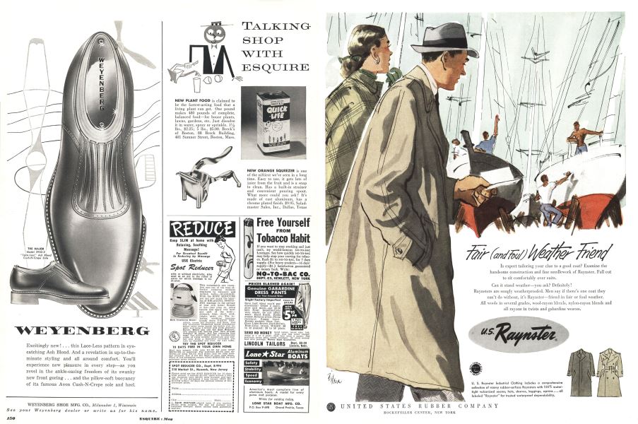 Advertisements | Esquire | MAY, 1952