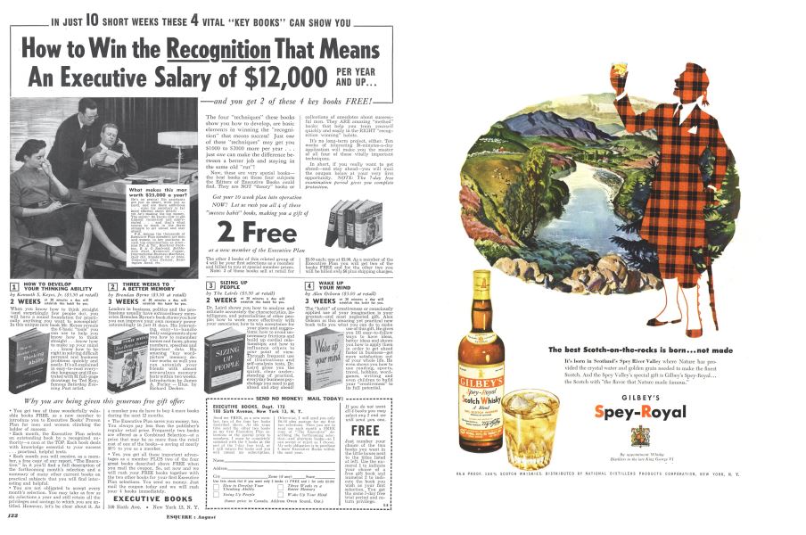 National Distillers Products Corporation: Spey-royal | Esquire | AUGUST ...