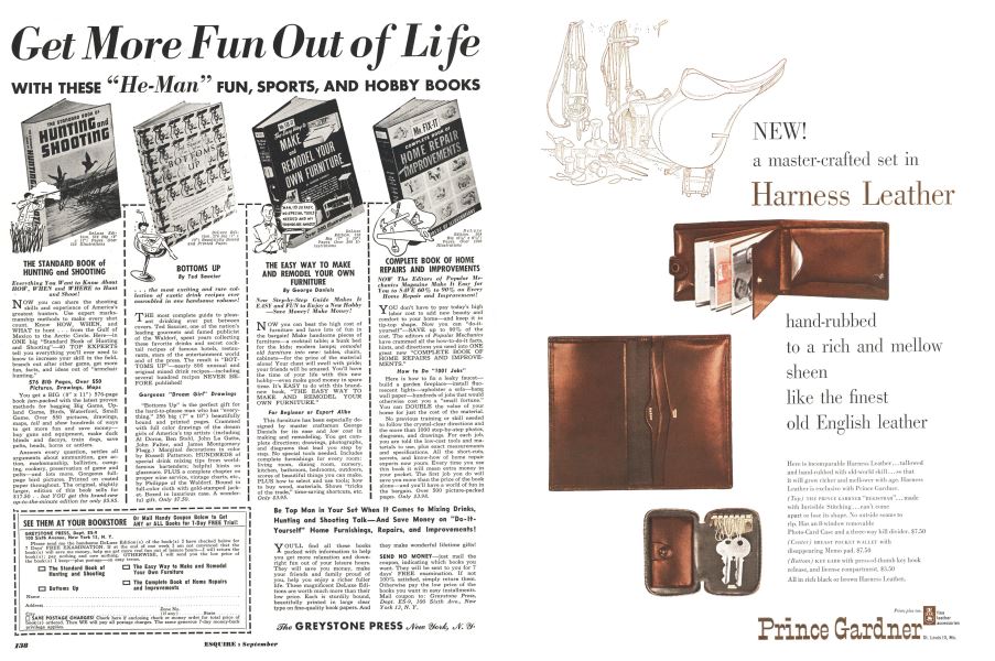 The GREYSTONE PRESS | Esquire | SEPTEMBER, 1952