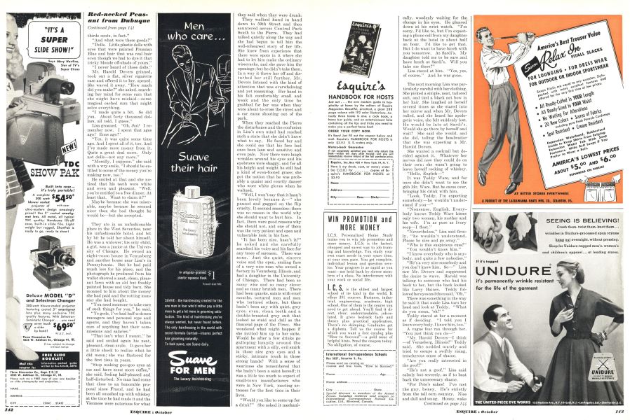 The United Piece Dye Works | Esquire | OCTOBER, 1952