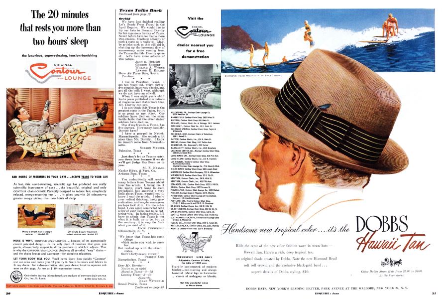 Dobbs | Esquire | JUNE, 1953