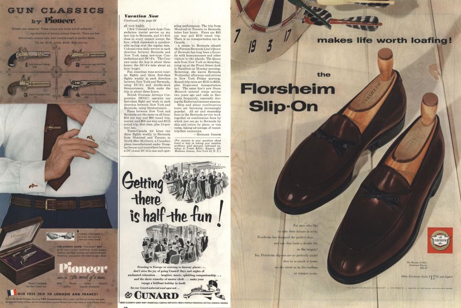 The Florsheim Shoe Company | Esquire | OCTOBER, 1953