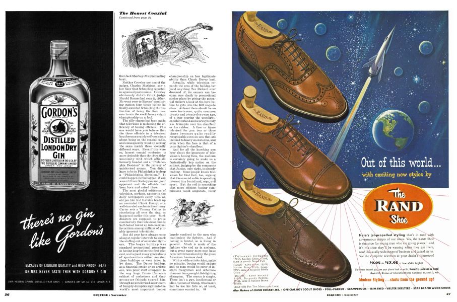 Roberts, Johnson & Rand: The RAND Shoe | Esquire | NOVEMBER, 1953