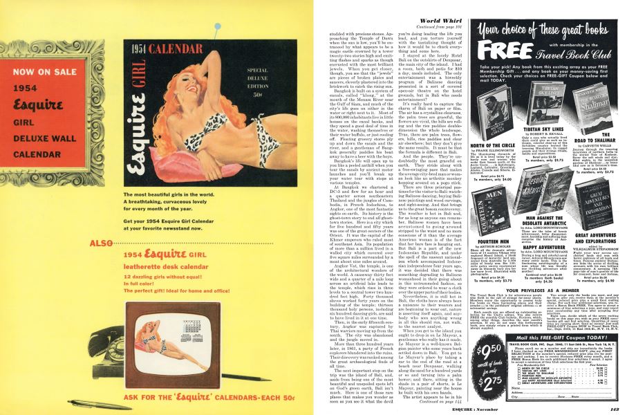 Advertisement: Esquire | Esquire | NOVEMBER, 1953