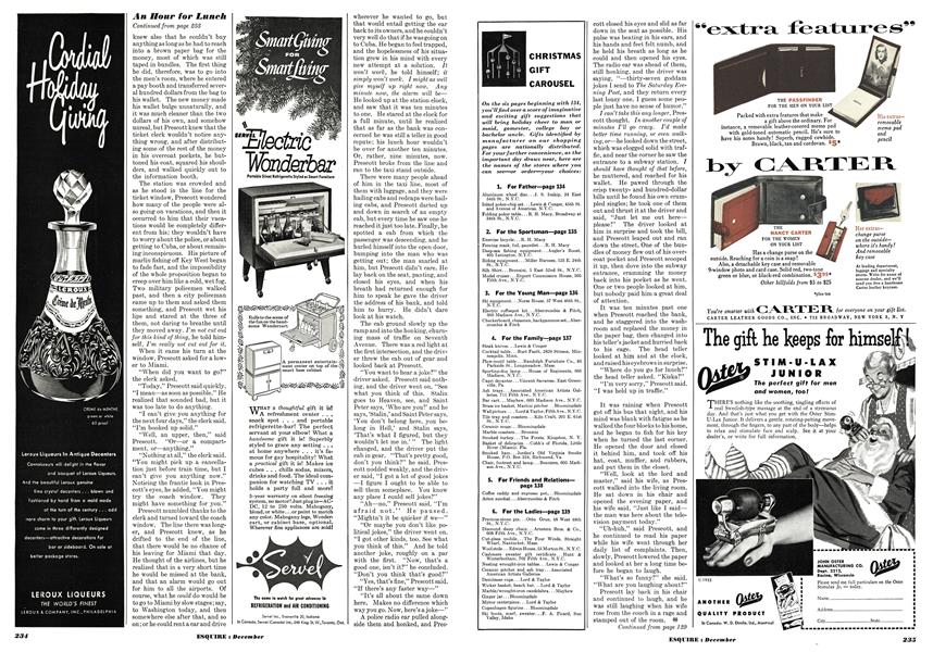 Servel Inc. | Esquire | DECEMBER, 1953