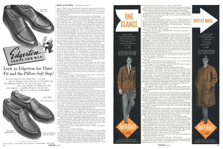 Goodstein Bros. and Company, Inc.: Rock-knit Coats | Esquire | APRIL, 1954