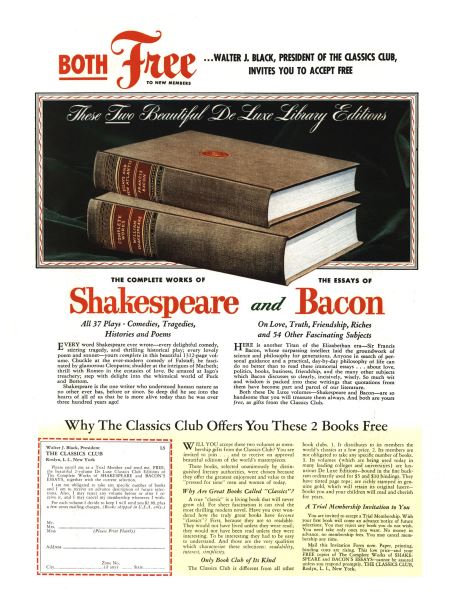 The Classics Club | Esquire | SEPTEMBER, 1954