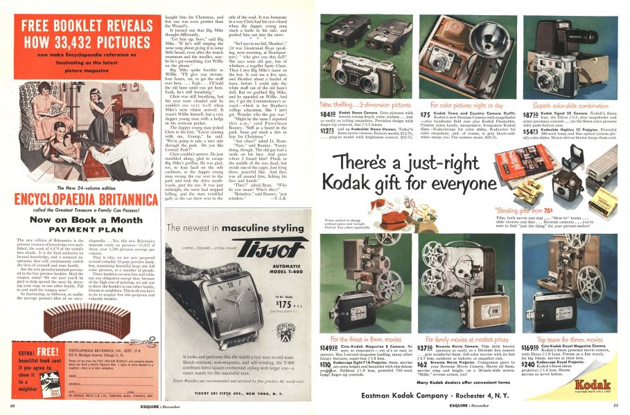 Eastman Kodak Company | Esquire | DECEMBER, 1954