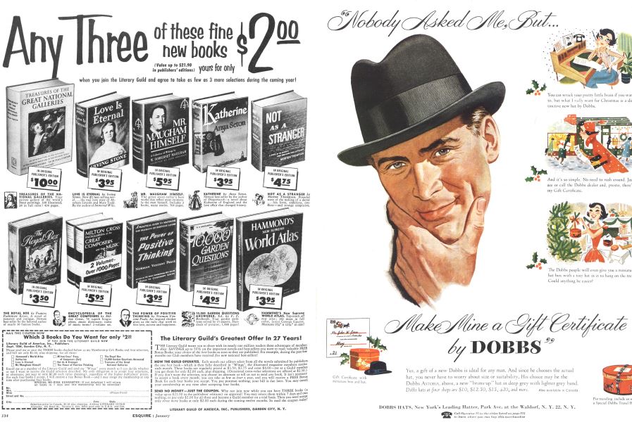 DOBBS | Esquire | JANUARY, 1955
