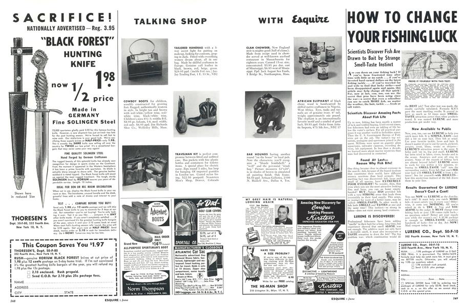 Norm Thompson | Esquire | JUNE, 1955