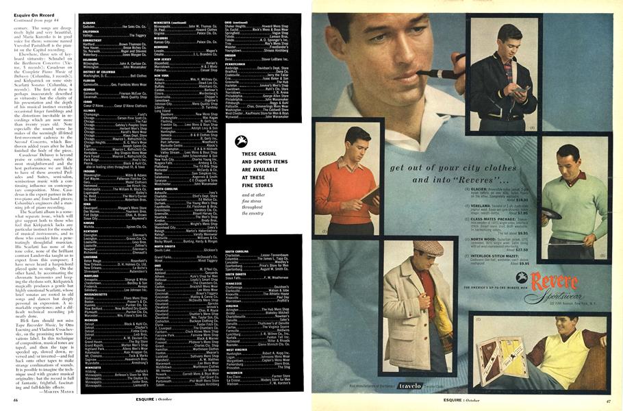 Revere | Esquire | OCTOBER, 1955