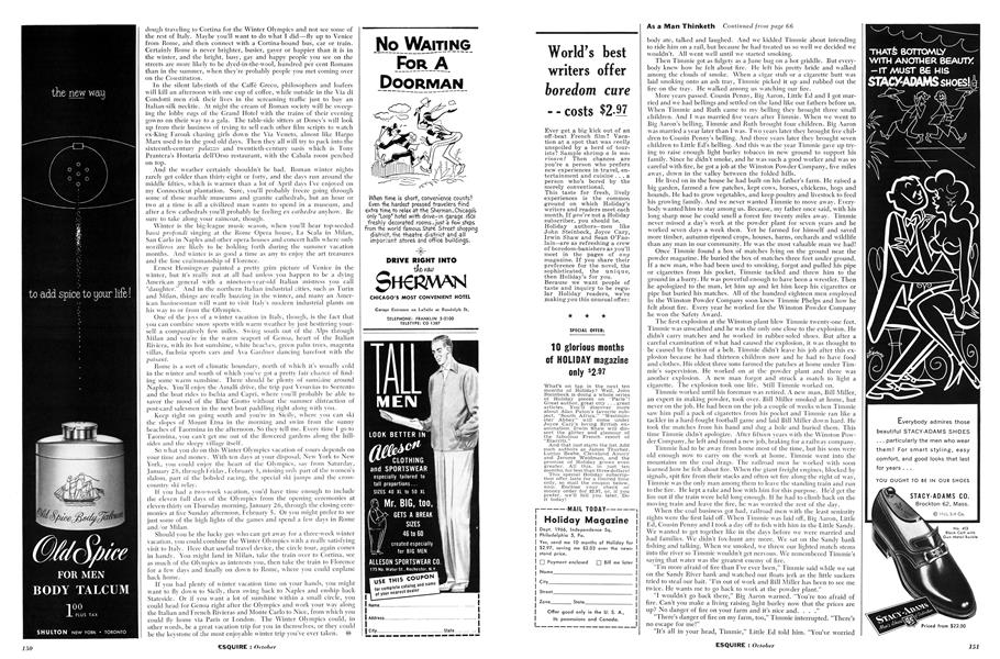 Holiday Magazine | Esquire | OCTOBER, 1955