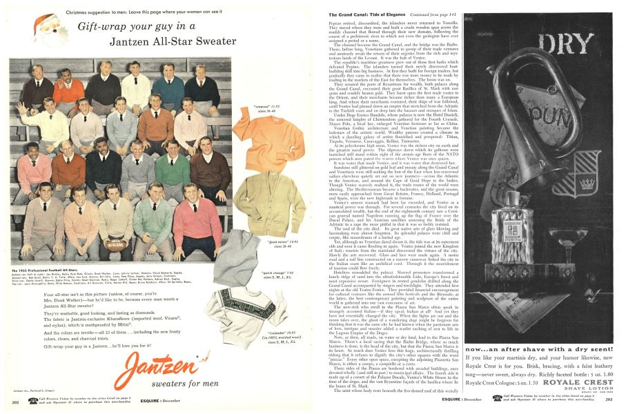 Monico Inc.: Royale Crest | Esquire | DECEMBER,1955