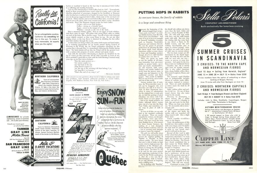 Clipper Line | Esquire | FEBRUARY, 1956