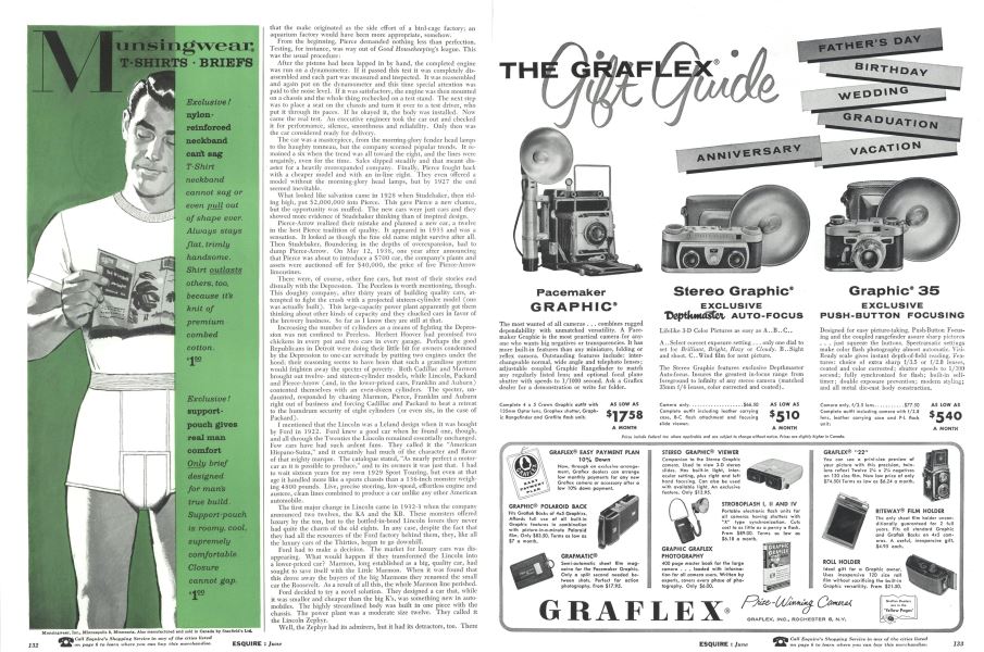 Graflex, Inc. | Esquire | JUNE, 1956