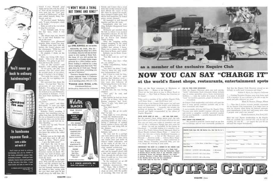 Esquire Club | Esquire | JUNE, 1956