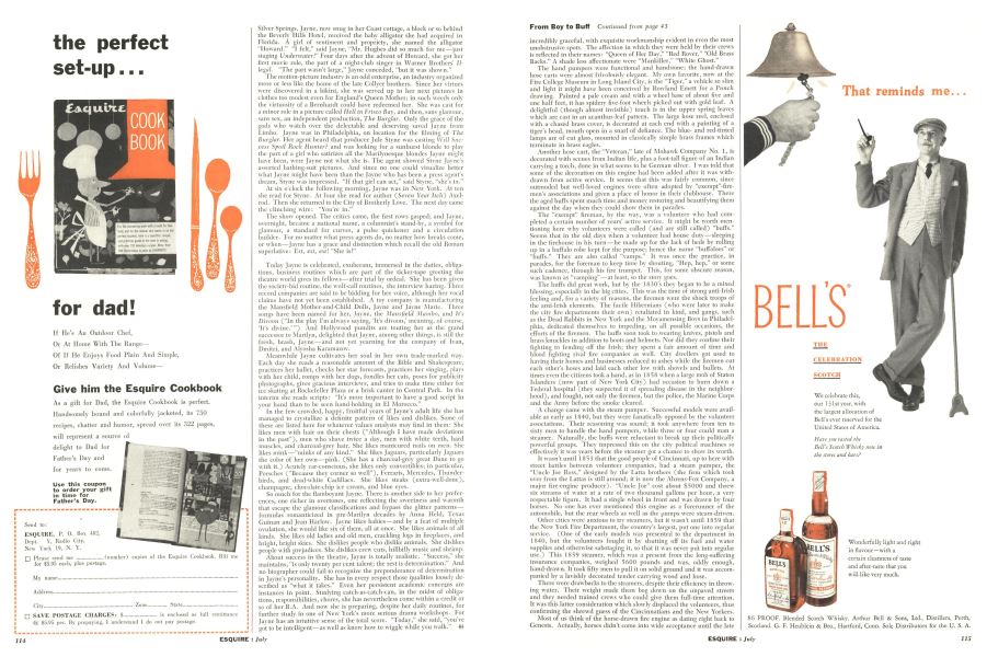 Arthur Bell & Sons, Ltd.: Bell's | Esquire | JULY, 1956