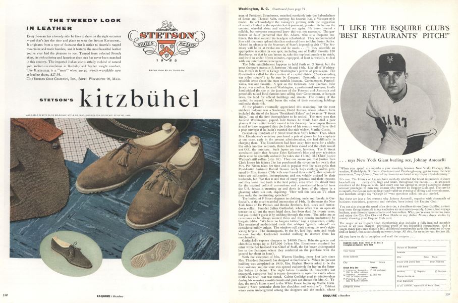 ESQUIRE CLUB | Esquire | OCTOBER, 1956