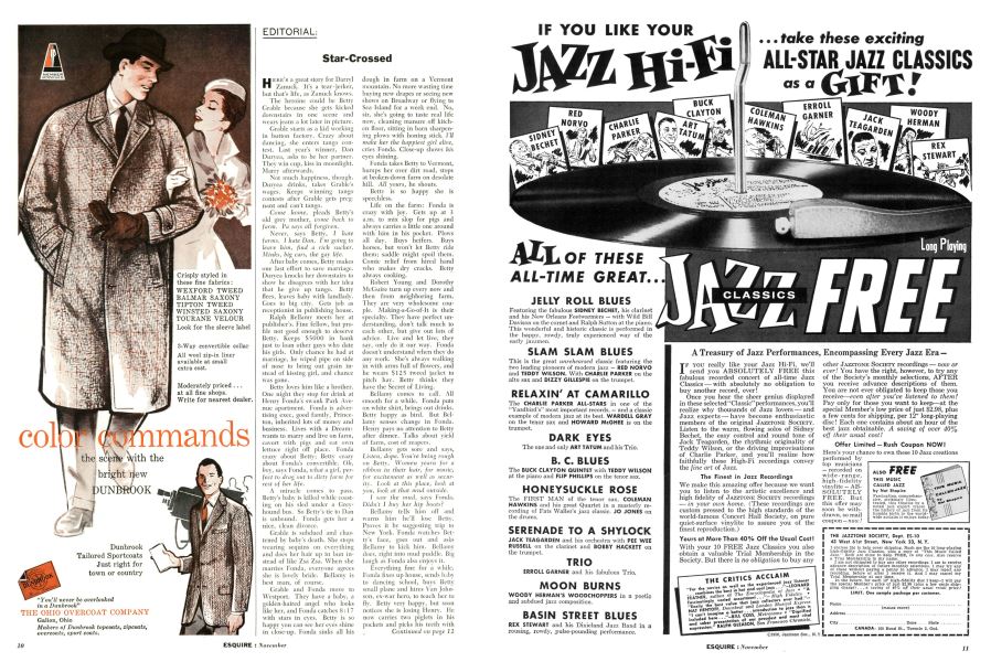 Star-Crossed | Esquire | NOVEMBER, 1956