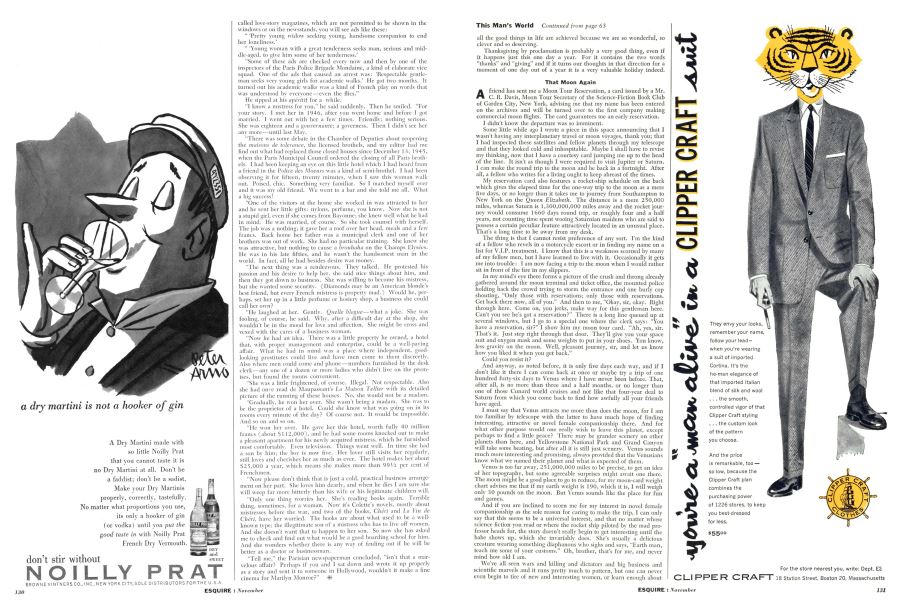 CLIPPER CRAFT | Esquire | NOVEMBER, 1956