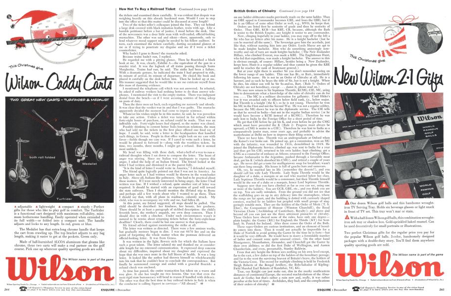 Wilson Sporting Goods Co. | Esquire | DECEMBER, 1956