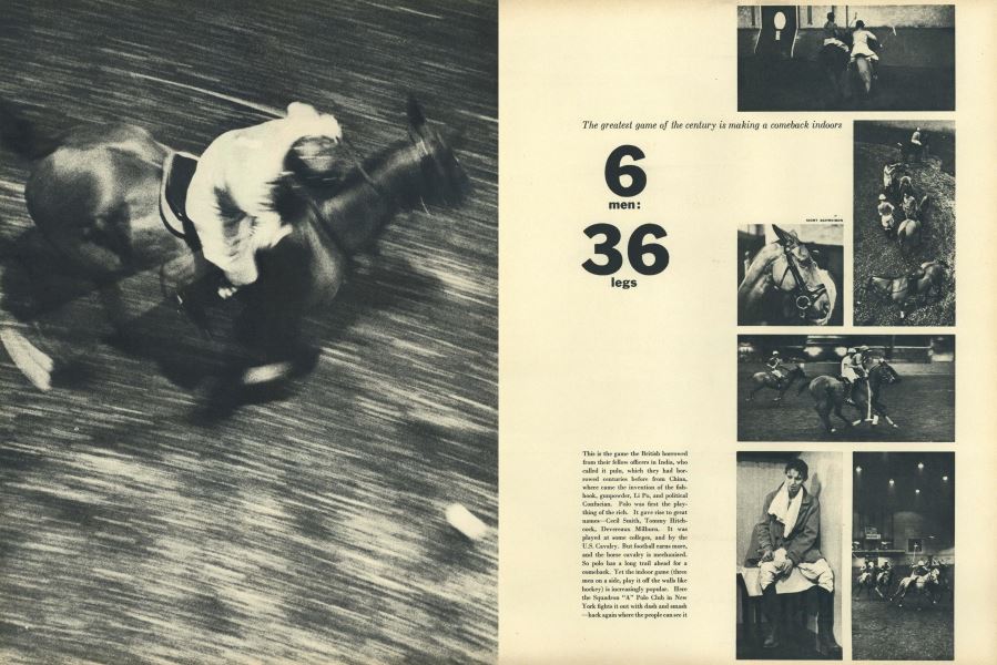 6 Men: 36 Legs | Esquire | JANUARY, 1957