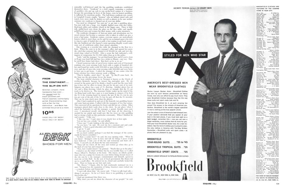 A. S. BECK | Esquire | MAY, 1957