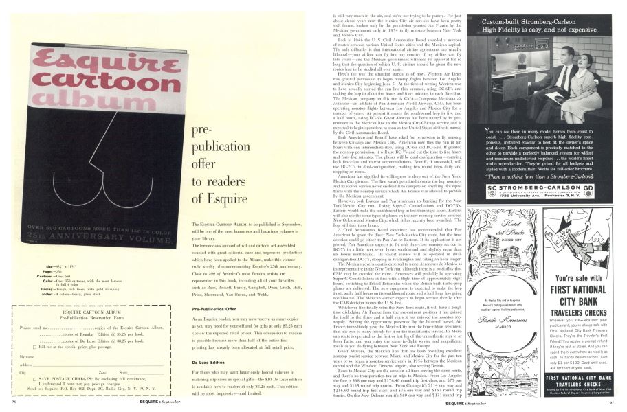 NATIONAL CITY BANK | Esquire | SEPTEMBER, 1957