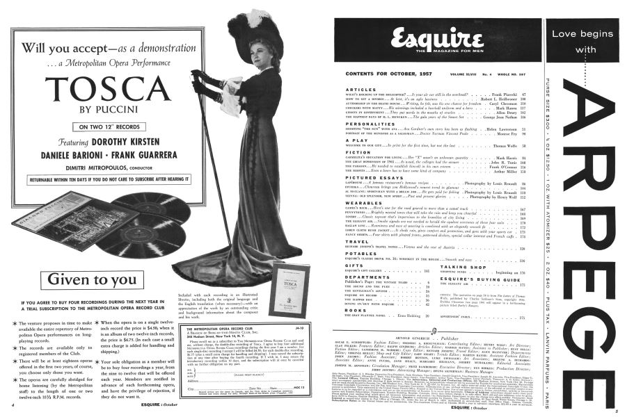 Esquire | Esquire | OCTOBER, 1957