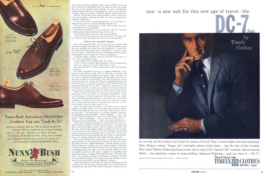 NUNN-BUSH SHOE COMPANY: Roma Last | Esquire | OCTOBER, 1957