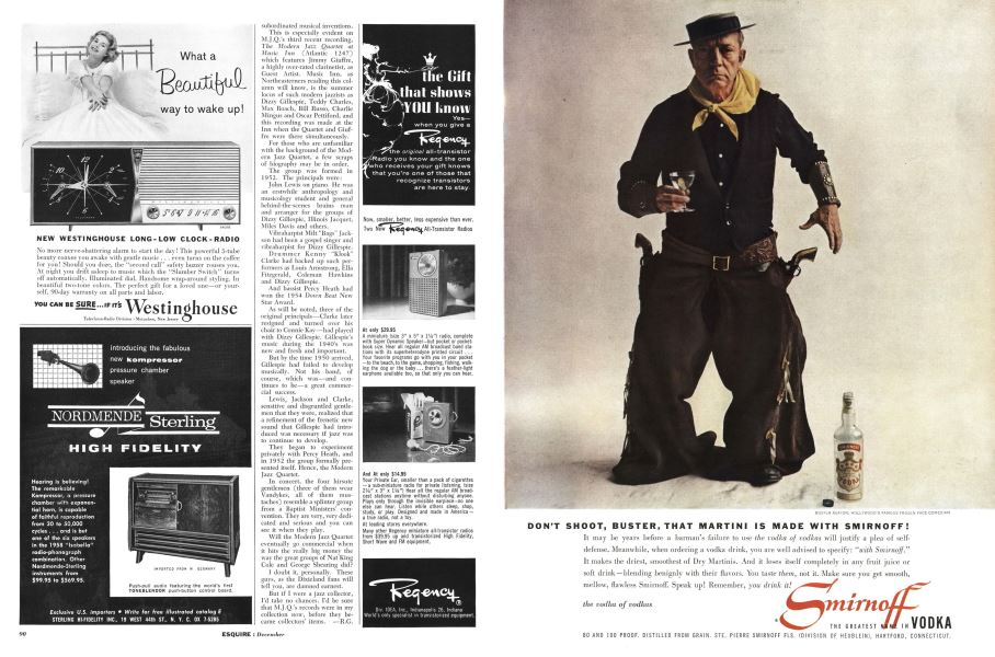 Idea, Inc.: Regency | Esquire | DECEMBER, 1957