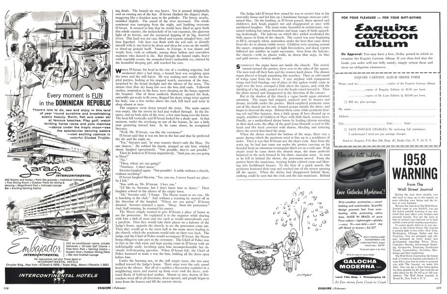 Advertisement | Esquire | FEBRUARY, 1958