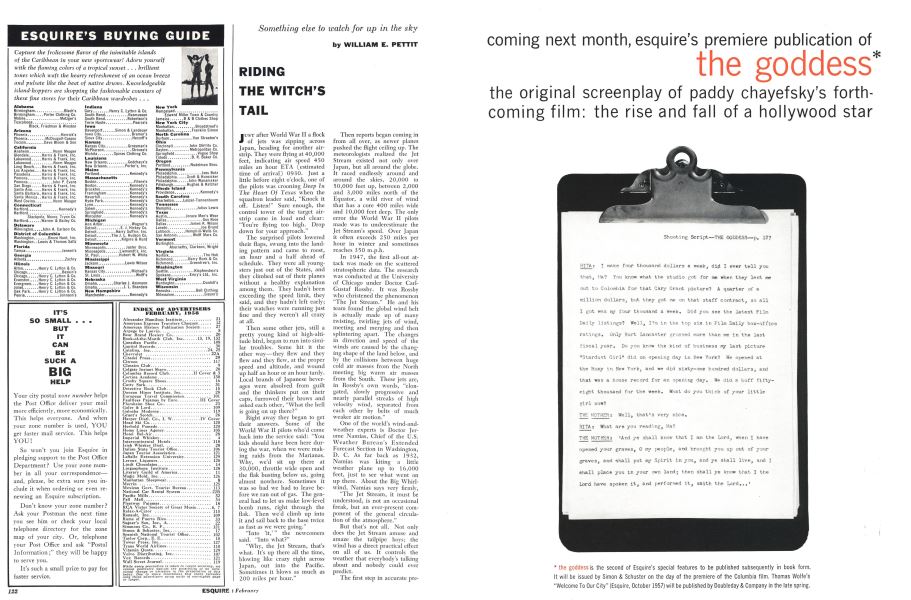 Advertisement | Esquire | FEBRUARY, 1958