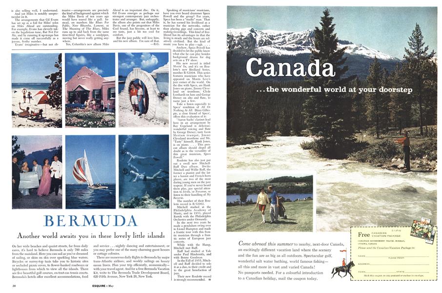 The Bermuda Trade Development Board | Esquire | MAY, 1958
