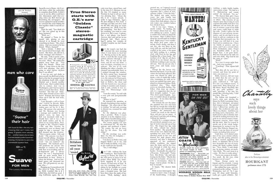 Advertisement: Suave for Men | Esquire | NOVEMBER, 1958
