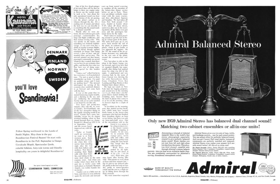 SCANDINAVIAN TRAVEL COMMISSION | Esquire | FEBRUARY, 1959