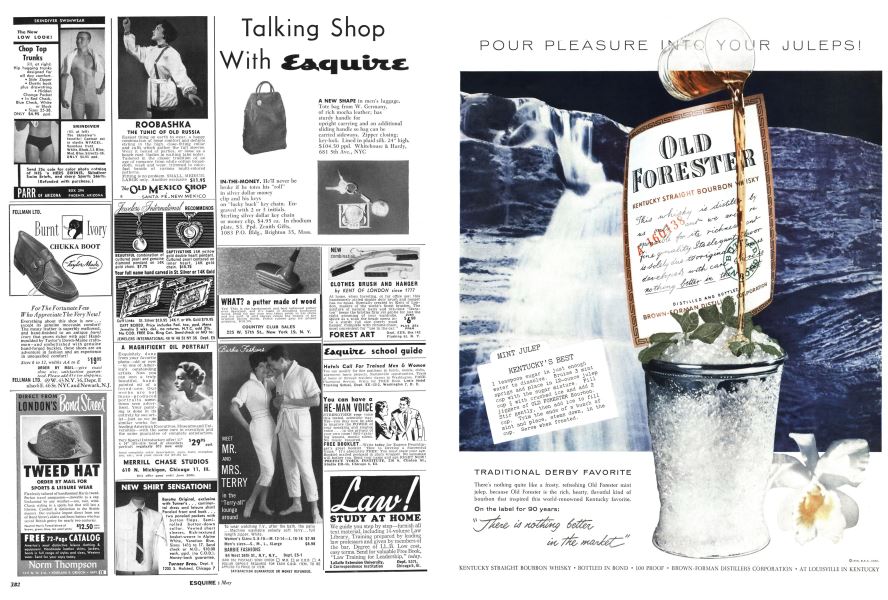 Advertisements | Esquire | MAY, 1959