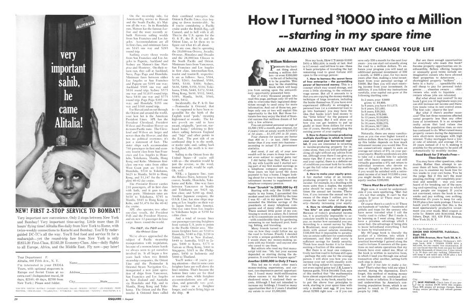 SIMON AND SCHUSTER | Esquire | AUGUST, 1959