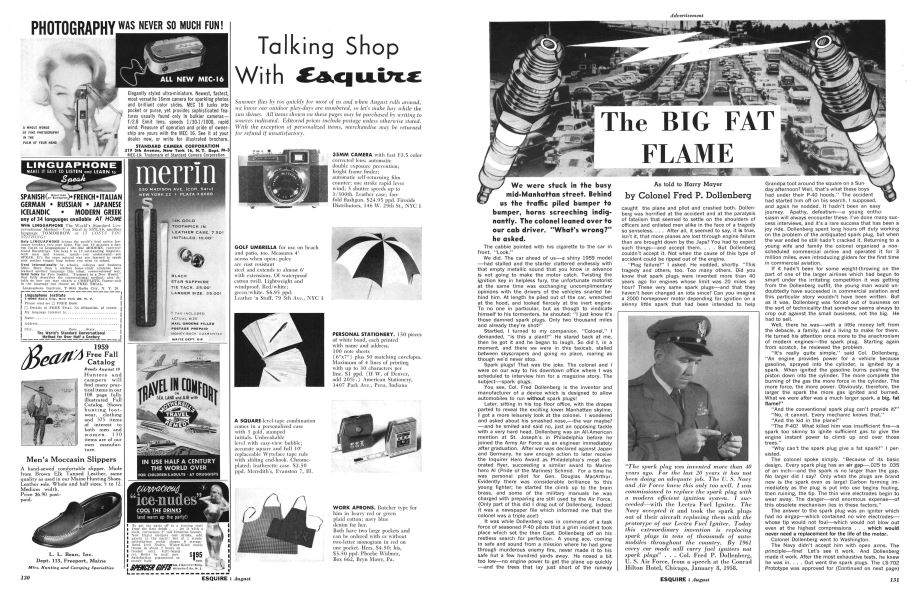 Advertisements | Esquire | AUGUST, 1959