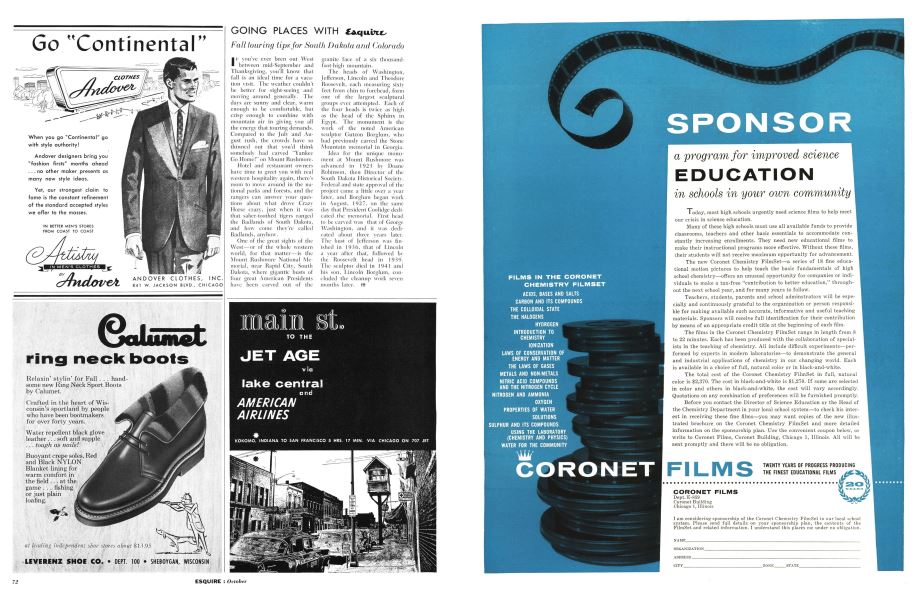 Coronet Films | Esquire | OCTOBER, 1959