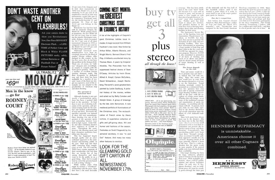 Schieffelin© & Co. | Esquire | NOVEMBER, 1959