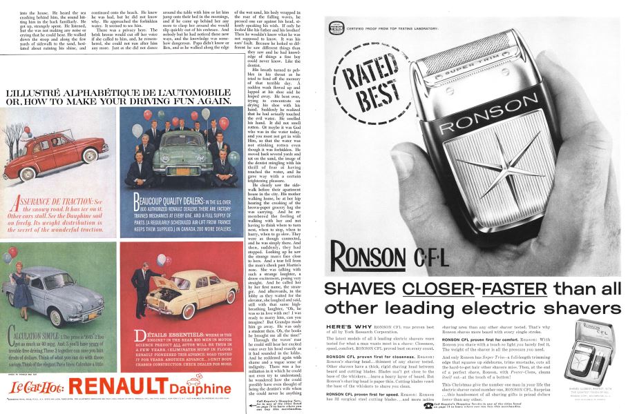 Advertisement: RONSON CFL | Esquire | DECEMBER, 1959