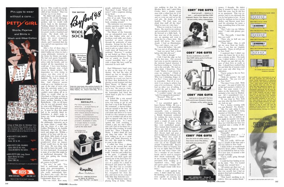 Advertisement | Esquire | DECEMBER, 1959