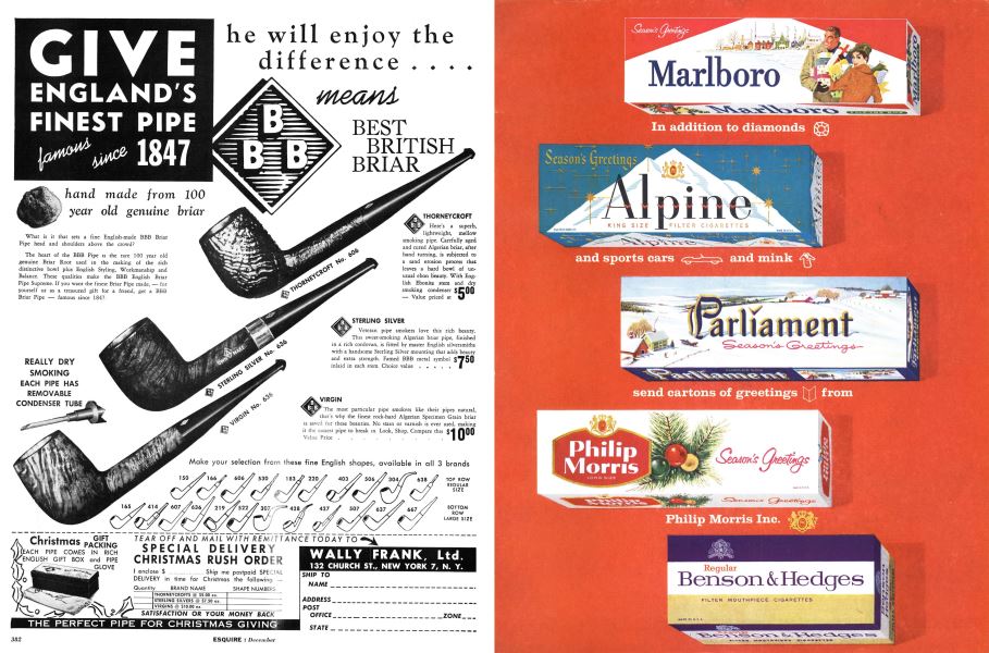 WALLY FRANK, Ltd. | Esquire | DECEMBER, 1959