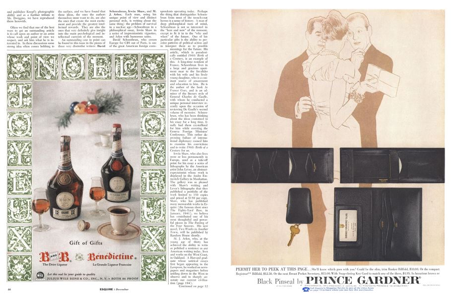 PRINCE GARDNER CO. | Esquire | DECEMBER, 1959